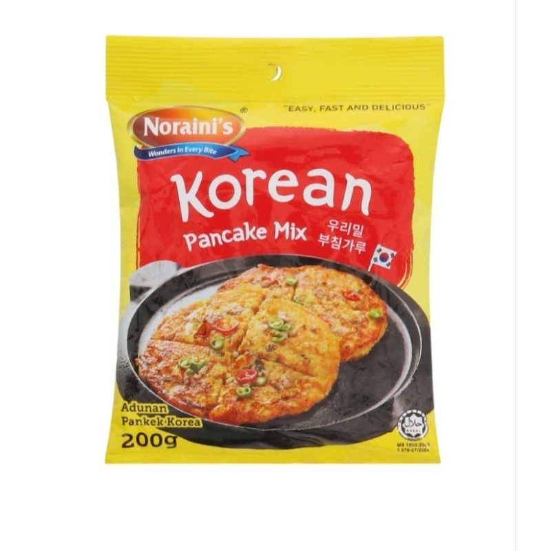 NORAINI Halal Tepung Segera Korean Pancake Mix 200g | Shopee Malaysia