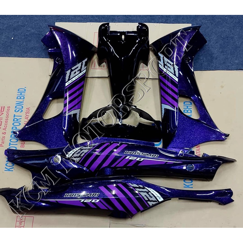 STICKER MODENAS KRISS 120 BATMAN/ FIRE/ BATIK | Shopee Malaysia