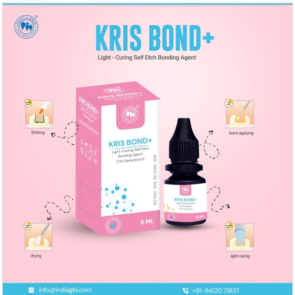 DENTAL KRIS BOND TOTAL ETCH & SELF ETCH 5ML | Shopee Malaysia