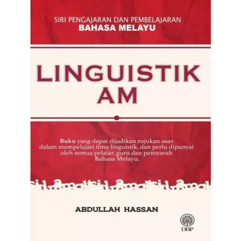 SIRI PENGAJARAN DAN PEMBELAJARAN BAHASA MELAYU: LINGUISTIK AM | Shopee ...