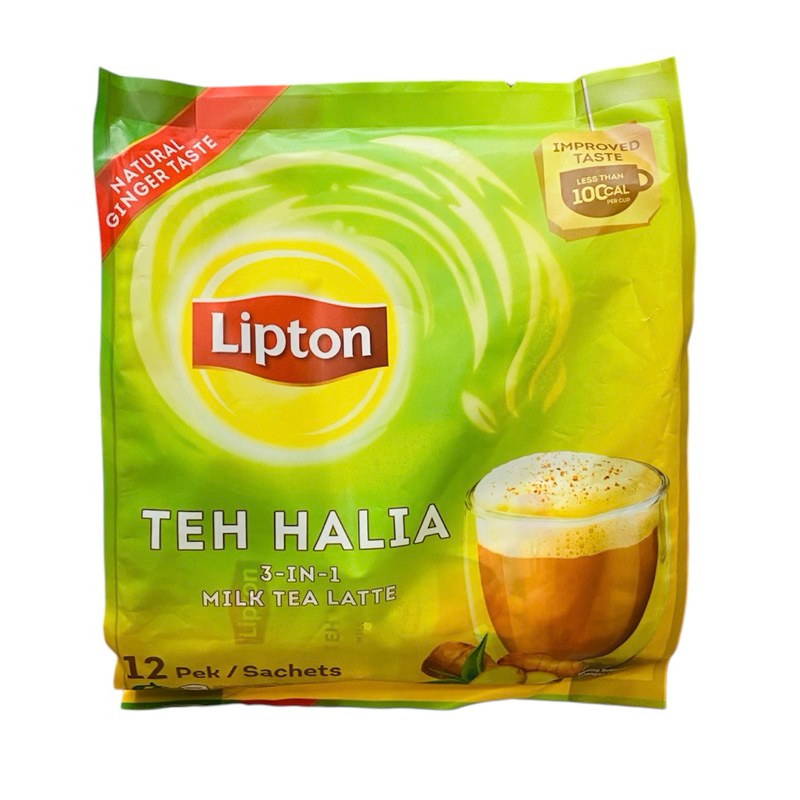 Teh Tarik Halia Lipton Milk Tea Ginger 12s x 21g | Shopee Malaysia