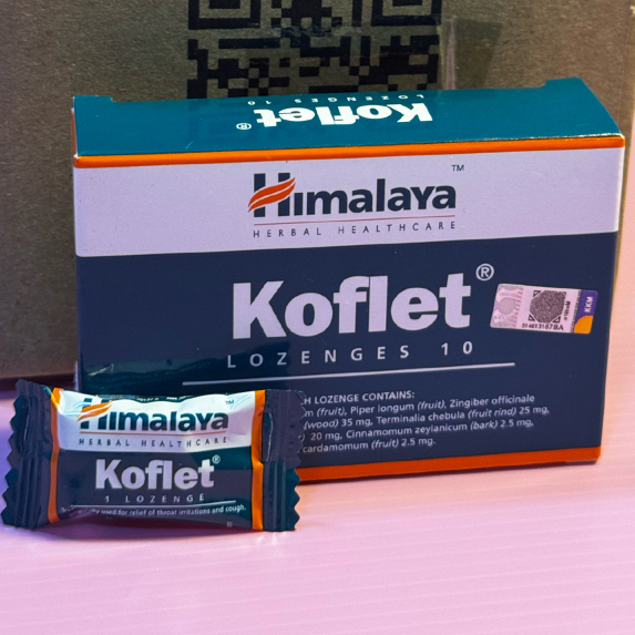 Himalaya Koflet Lozenges 10's Cough coughs candy lozenge kolfet gula ...