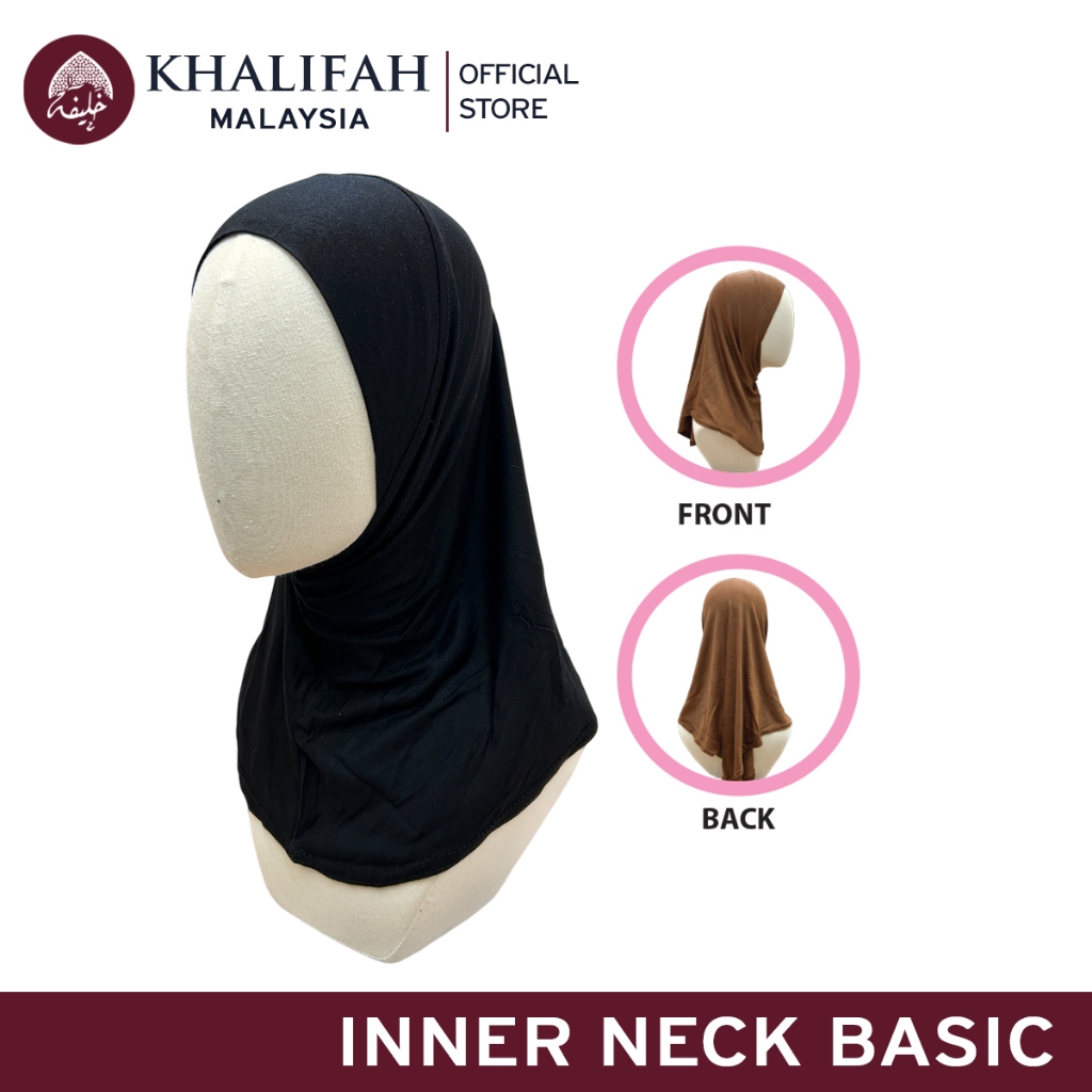 Inner Neck Basic | for haji umrah | hitam putih warna | Shopee Malaysia