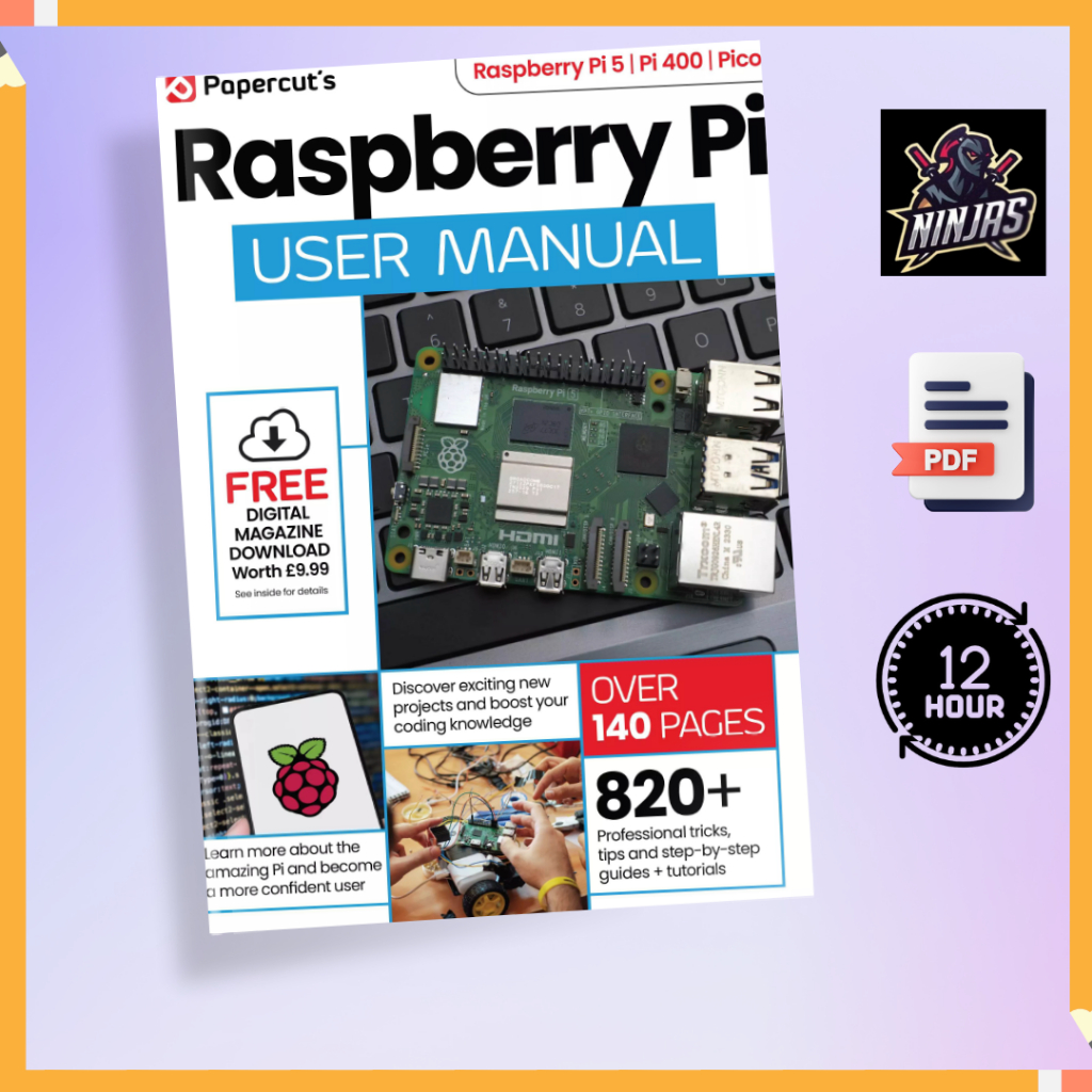 Raspberry Pi User Manual – 24th Edition 2025 | Shopee Malaysia