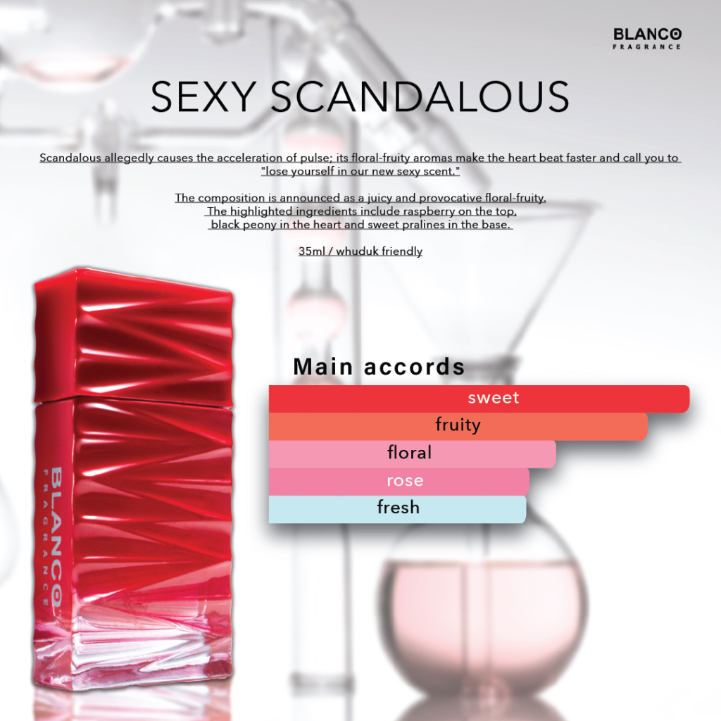 [GWP FOR SHOPEE MAMAK] SEXY SCANDALUS by BLANCO | Shopee Malaysia