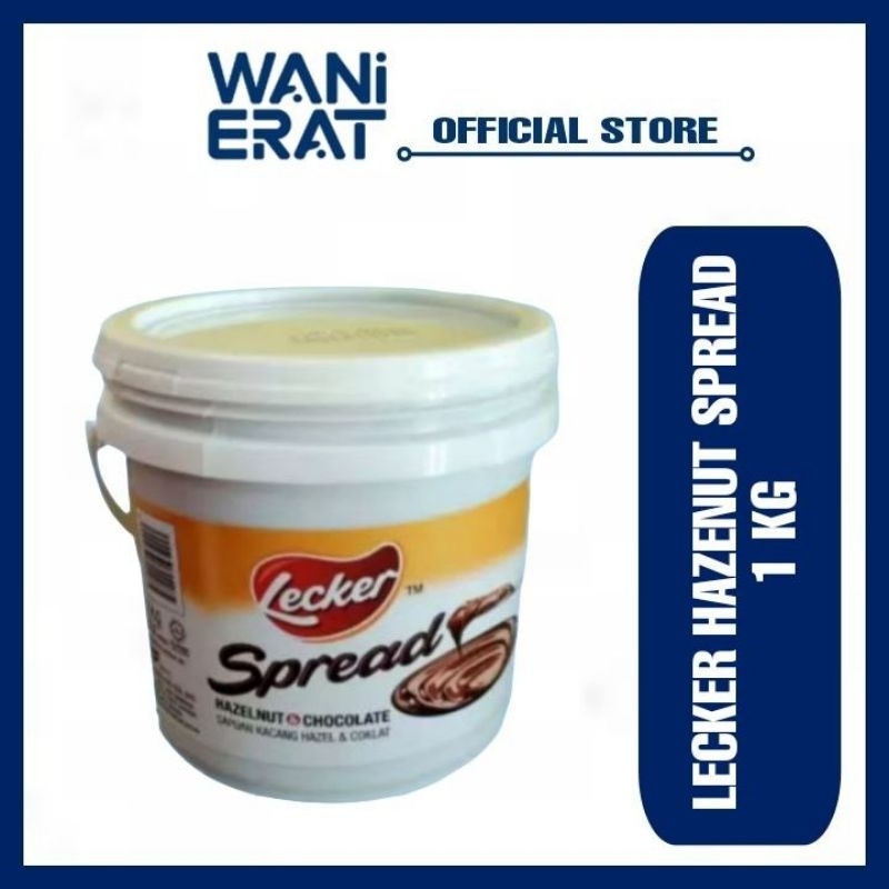 [1KG] LECKER SPREAD HAZELNUT CHOCOLATE | LECKER HAZELNUT SPREAD ...