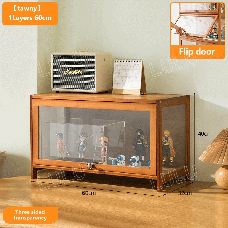 LULU Black Display Cabinet Almari Kaca Display Display Rack 櫥櫃收納櫃 ...