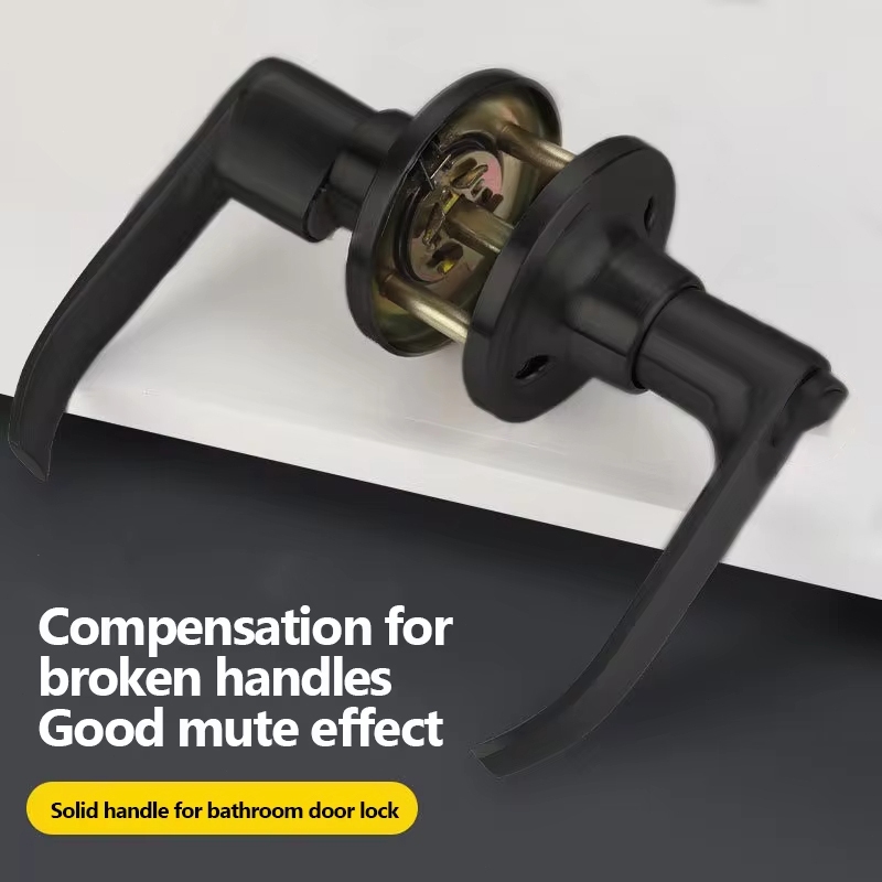 Home Door Lock Set Door Lock Handle Tubular Lever Lock Bedroom Door ...