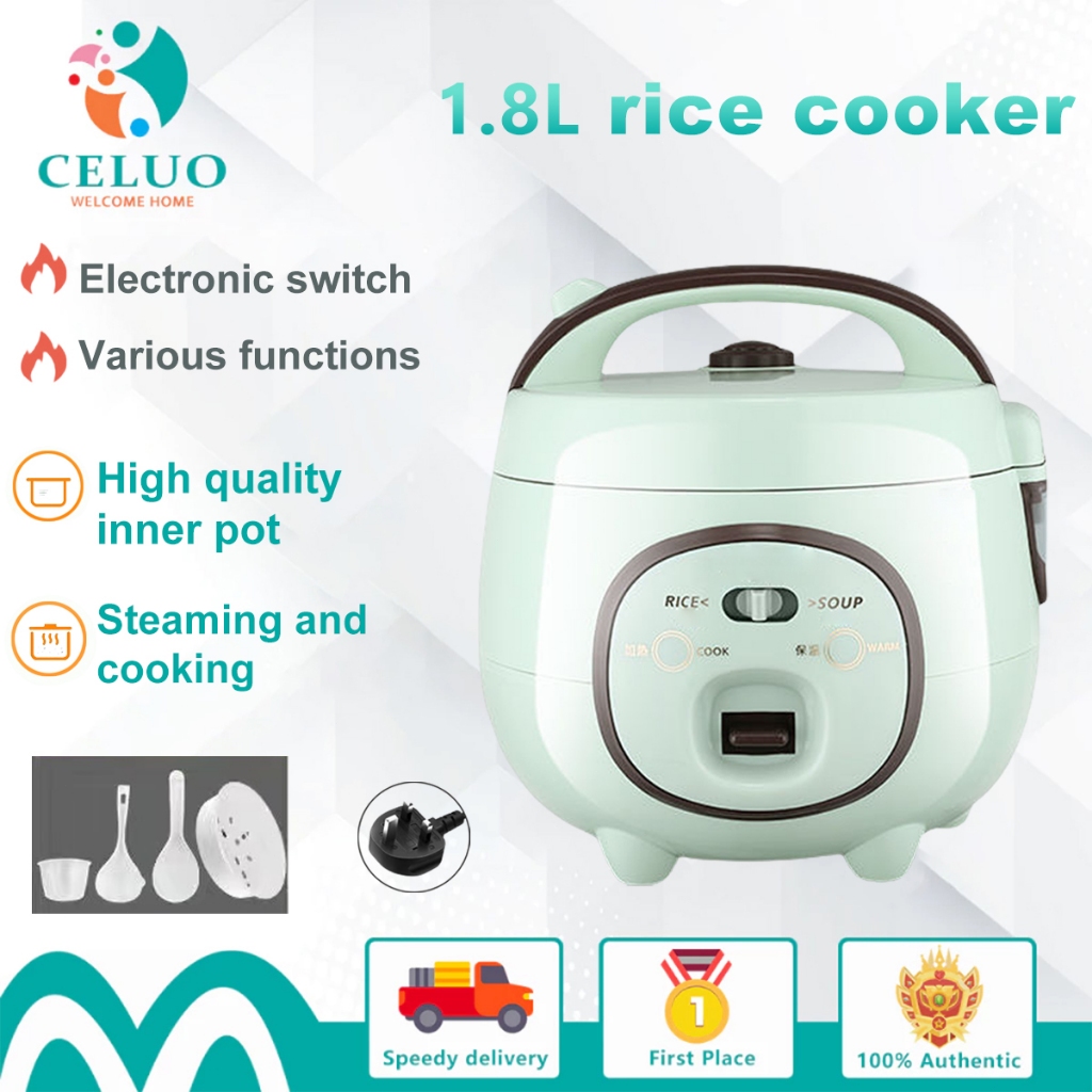 Rice Cooker 1.8L Mulitfunctional Mini Cooker Fast Rice Cooker Mini Rice ...
