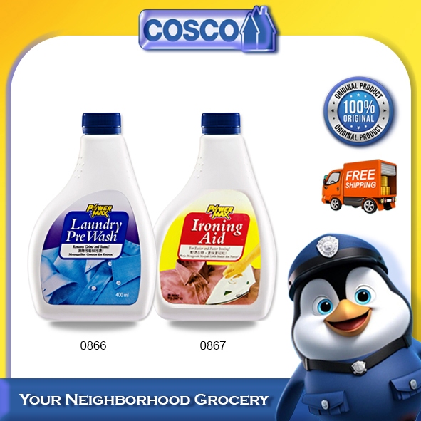 COSWAY PowerMax Laundry Pre Wash / Ironing Aid 400ml | Shopee Malaysia
