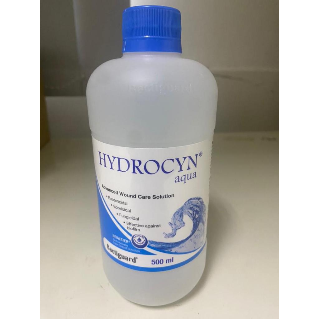 Hydrocyn® Aqua Solution for Wound Cleansing 500ml EXP 11/2026 | Shopee ...