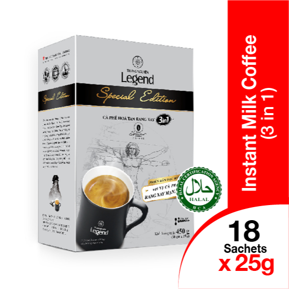 Legend Special Edition Instant Coffee 18s x 25g Trung Nguyen Vietnam ...