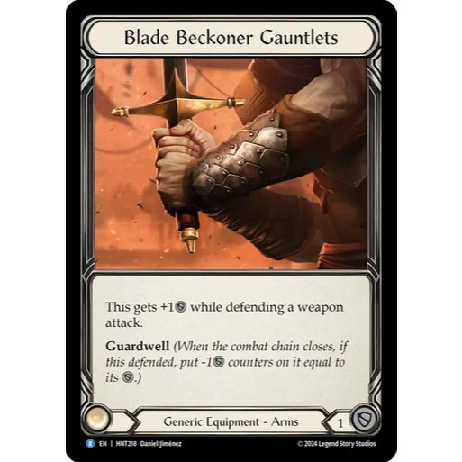 [FLESH AND BLOOD] GENERIC: Blade Beckoner Gauntlets The Hunted English ...