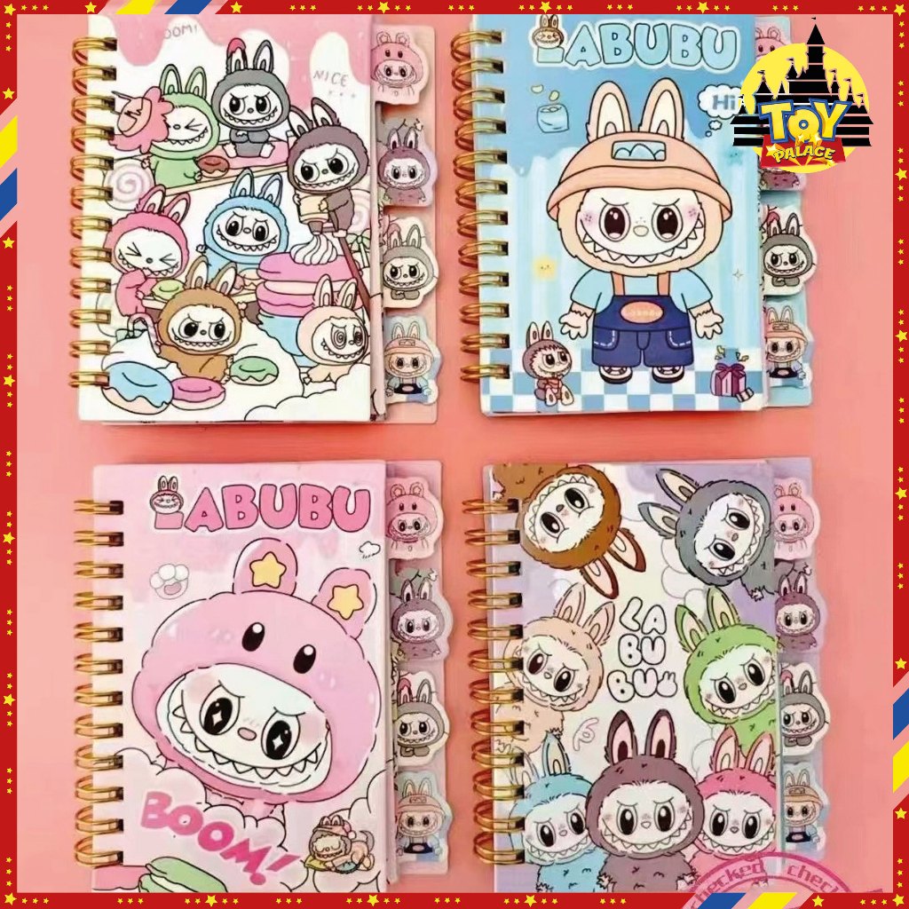 Labubu Notebook Coil Book A5 Single Line Book (50 sheets) | Shopee Malaysia