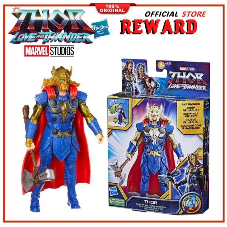 Hasbro Marvel Studios' Thor: Love and Thunder Thor Toy, 6-Inch-Scale ...