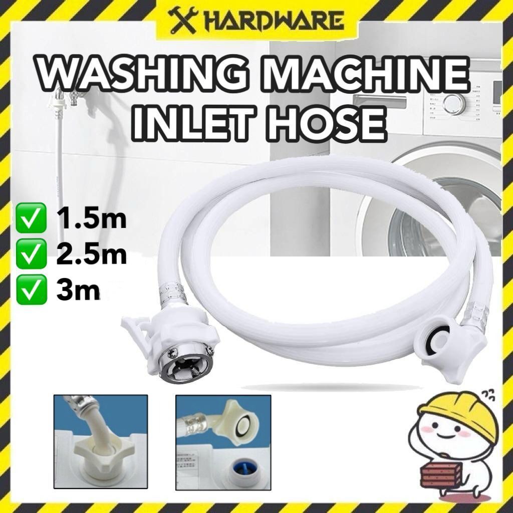WASHING MACHINE WATER INLET HOSE/WASHER PIPE CONNECTOR/MESIN BASUH ...