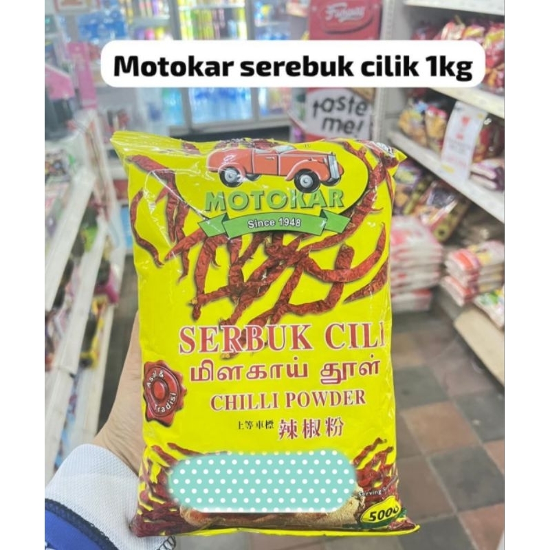 Motokar Serbuk Cili 1 kg | Shopee Malaysia