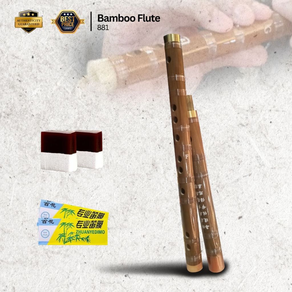 One Section Chinese Bamboo flute/ Di zi (881) | Shopee Malaysia