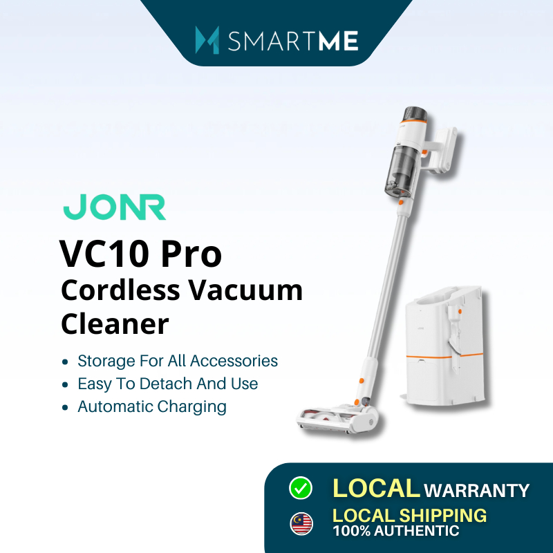 JONR VC10 Pro Handstick Vacuum with 3 in 1 Auto Dust Collection Cleaning Station | Shopee Malaysia