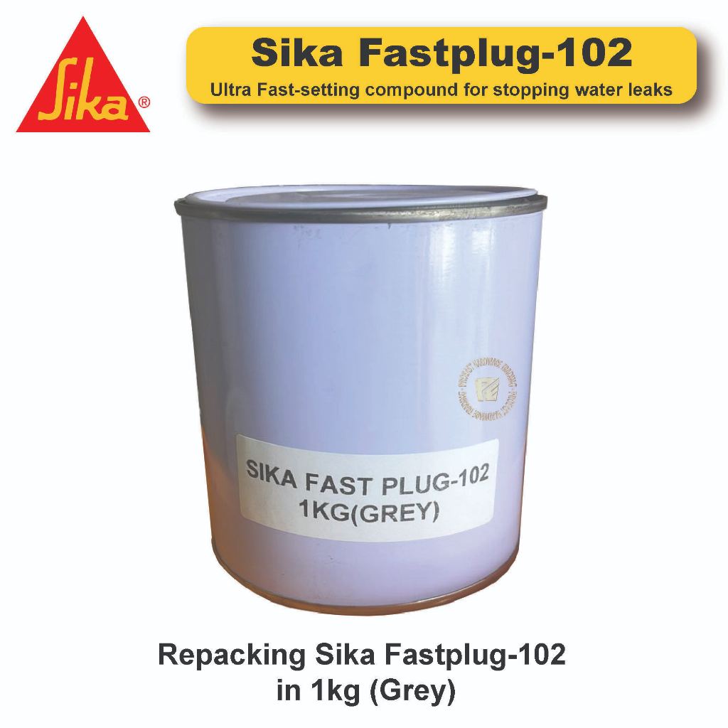 SIKA CONCRETE REPAIR ADHESIVE CEMENT BASED RENDEROC PLUG / FASTPLUG ...