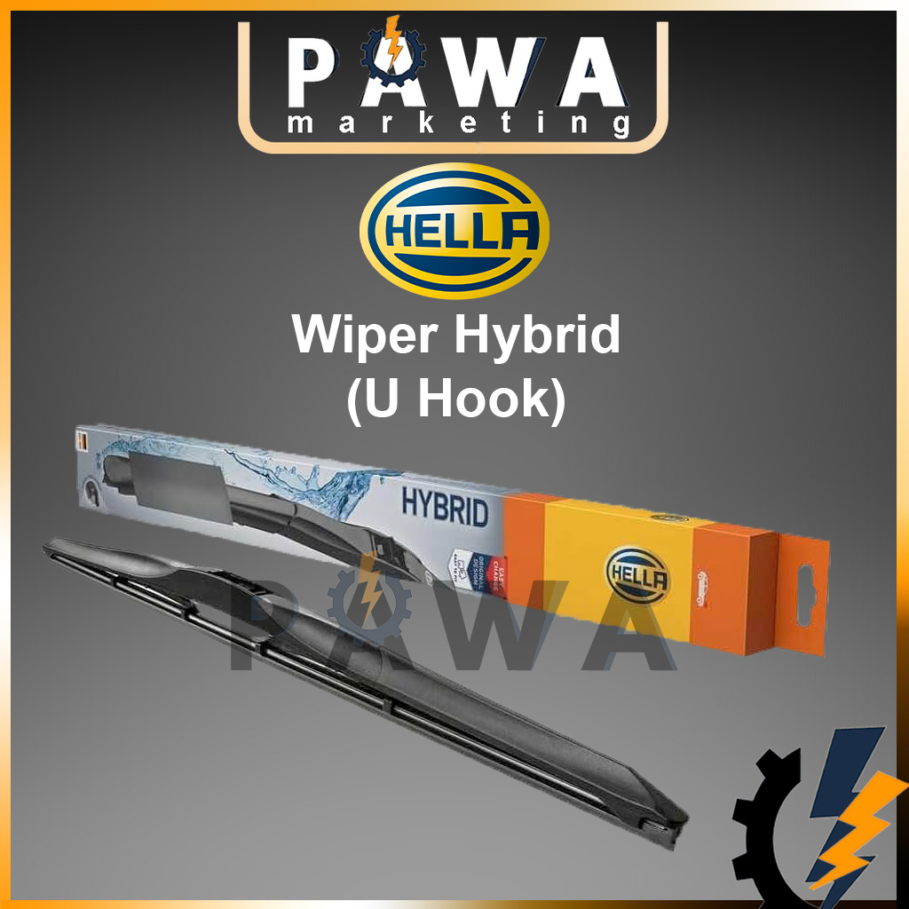 Hella 100% Authentic Wiper Blade Razor Hybird Proton Perodua Toyota ...