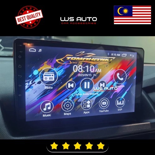 TOMAHAWK 1+32 Android Player 9 Inch / 10 Inch | Shopee Malaysia