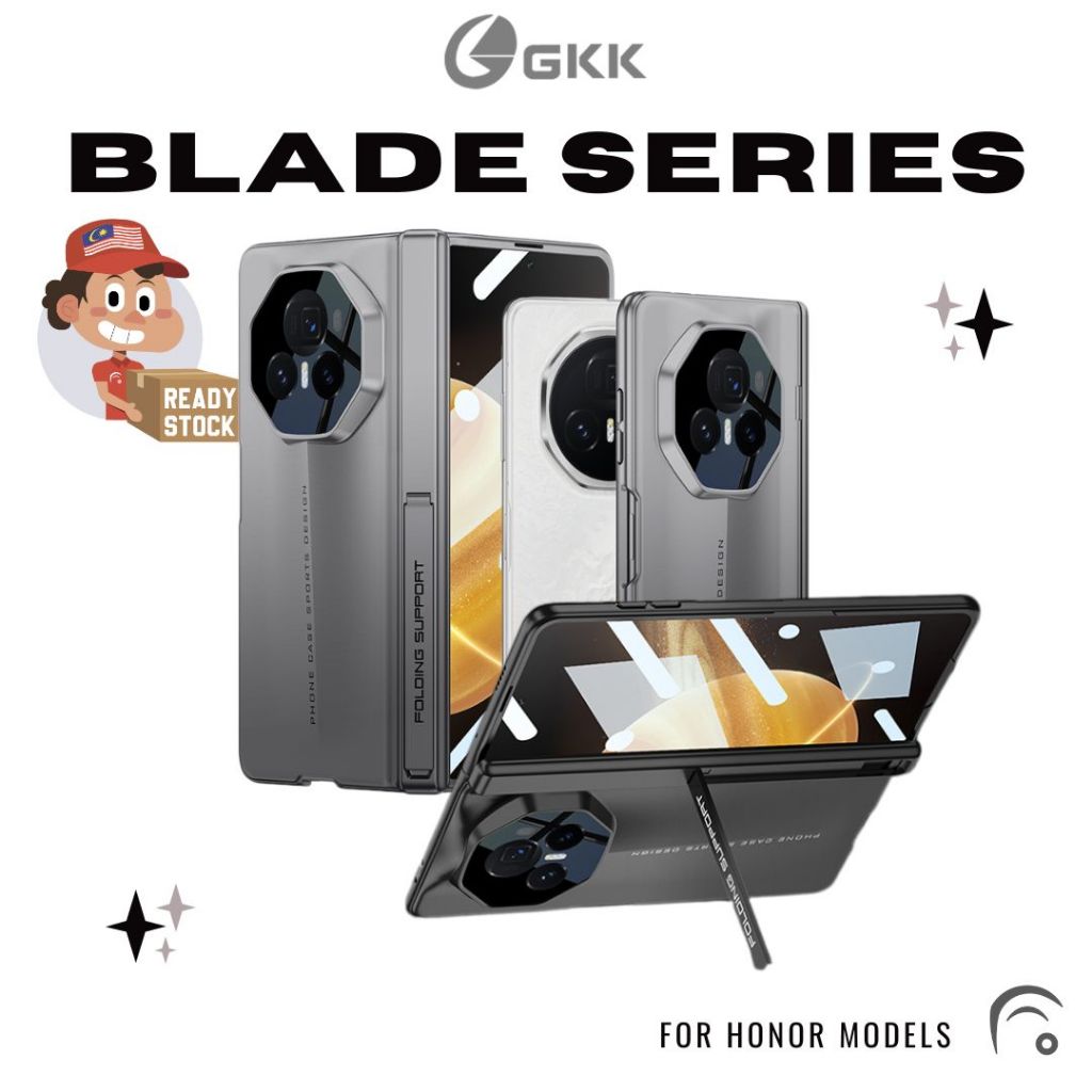GKK BLADE Series Kick Stand Phone Case for Honor Magic V3 with Magnetic ...