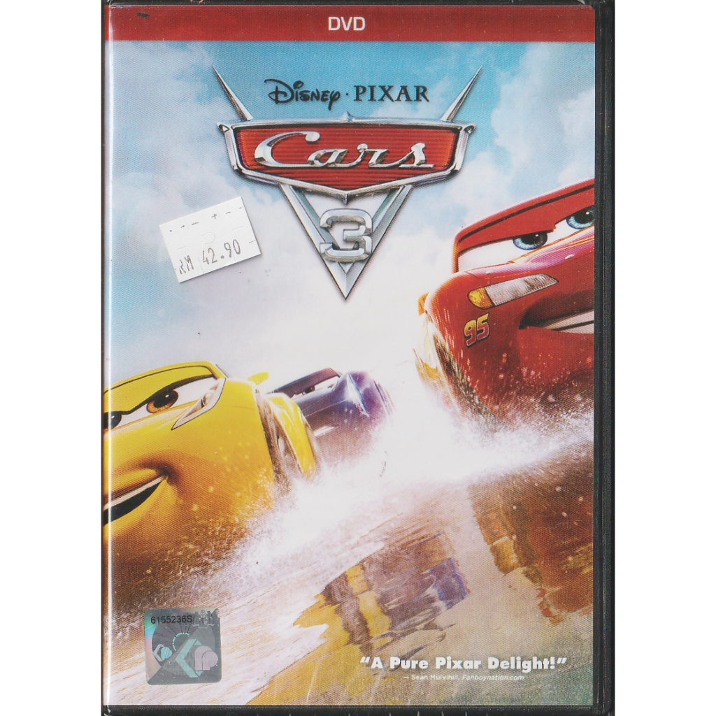 DVD CARS 3 ( ORIGINAL DVD ) | Shopee Malaysia