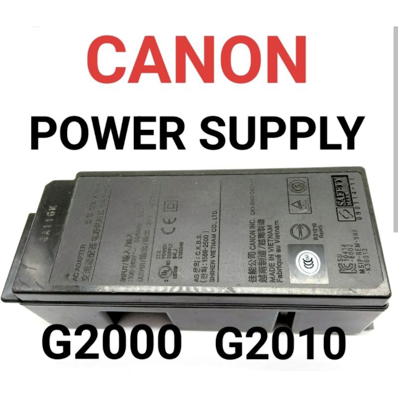 CANON G2000/G2010 POWER SUPPLY (USED) | Shopee Malaysia