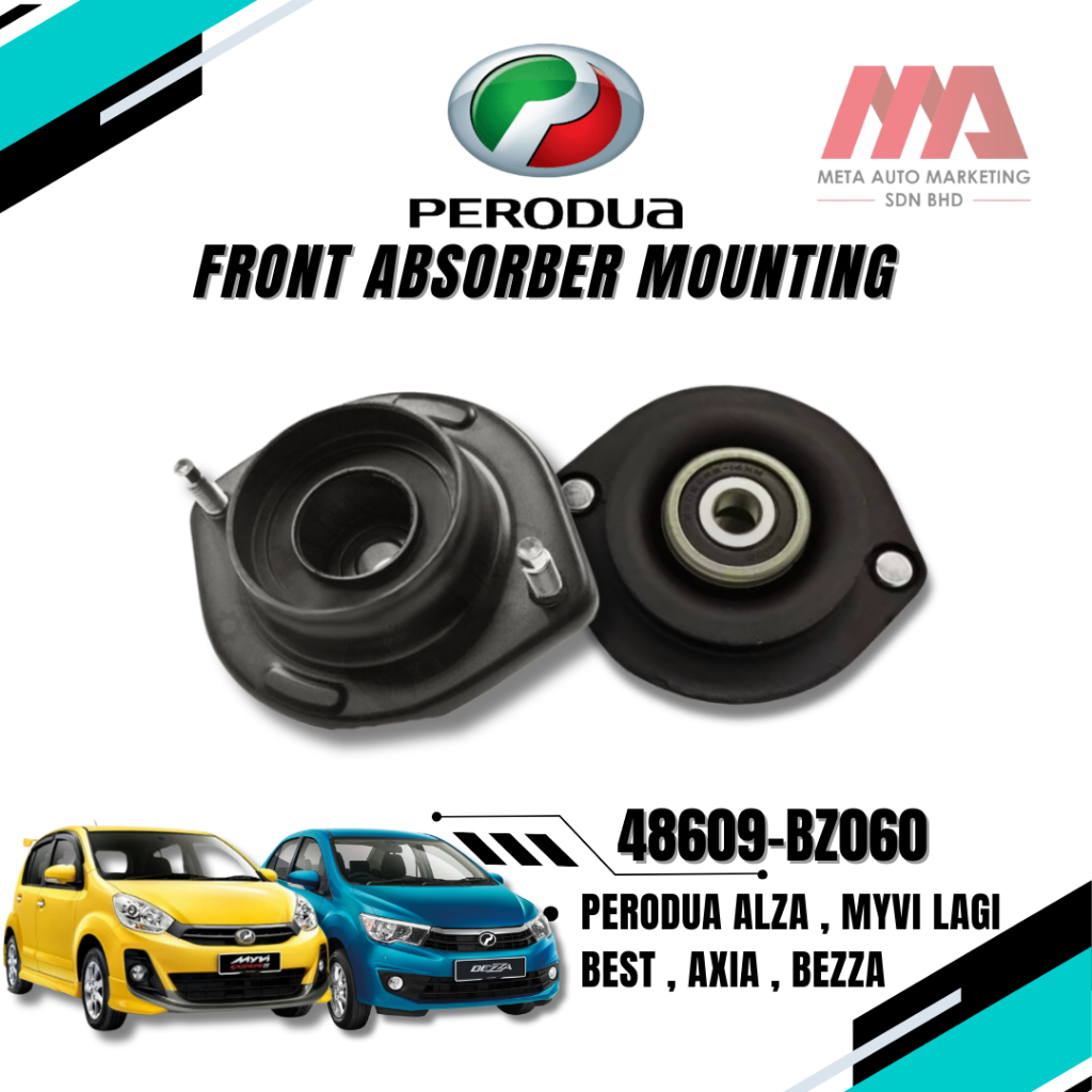 PERODUA ALZA ,MYVI LAGI BEST,AXIA,BEZZA ABSORBER MOUNTING FRONT (48609 ...