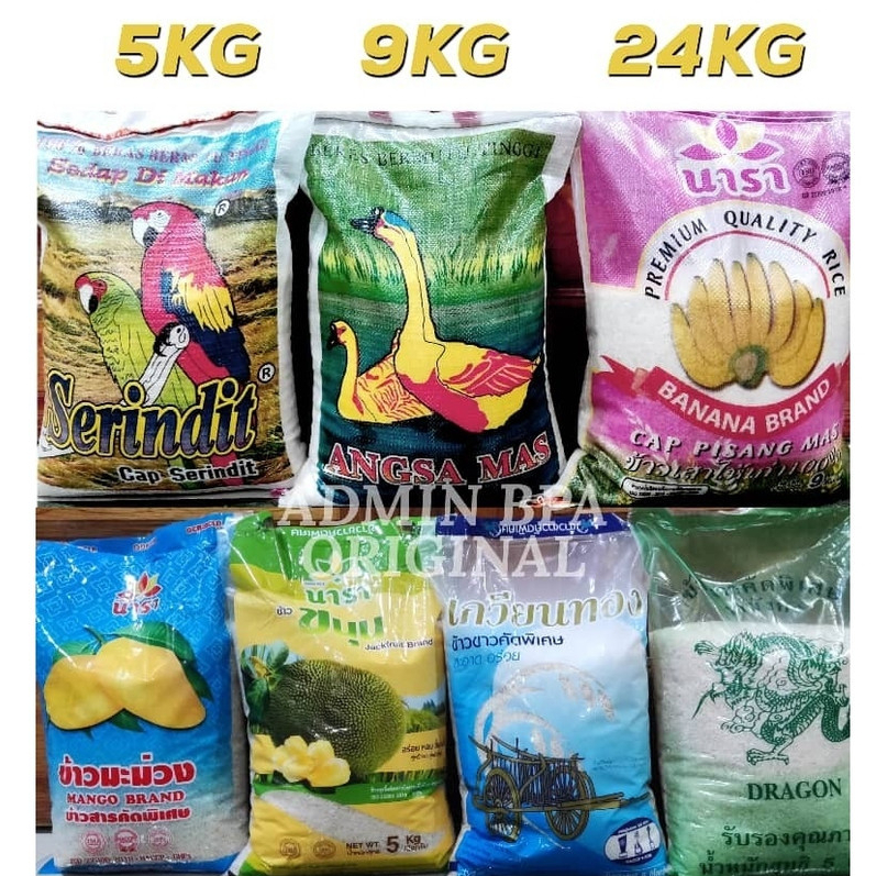 Beras Siam 5kg 9kg 24kg Original 100% White Rice | Shopee Malaysia