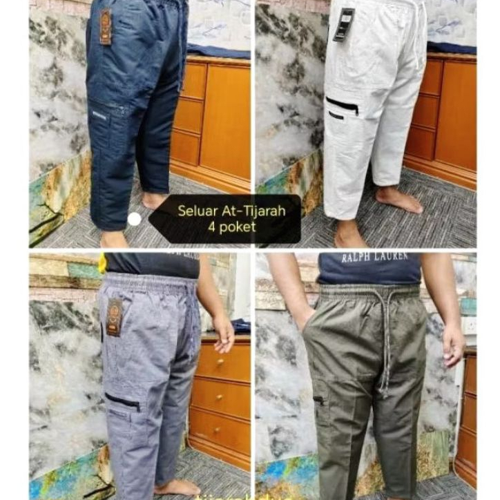 seluar karkon seluar haji dan umrah 4 pocket kain cotton tebal 🇲🇾 size ...