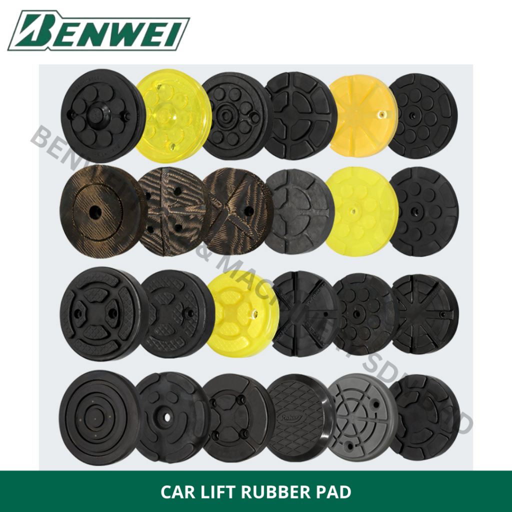 CAR LIFT RUBBER PAD / POST LIFT RUBBER PAD / FLOOR JACK PAD / AUTO LIFT ...