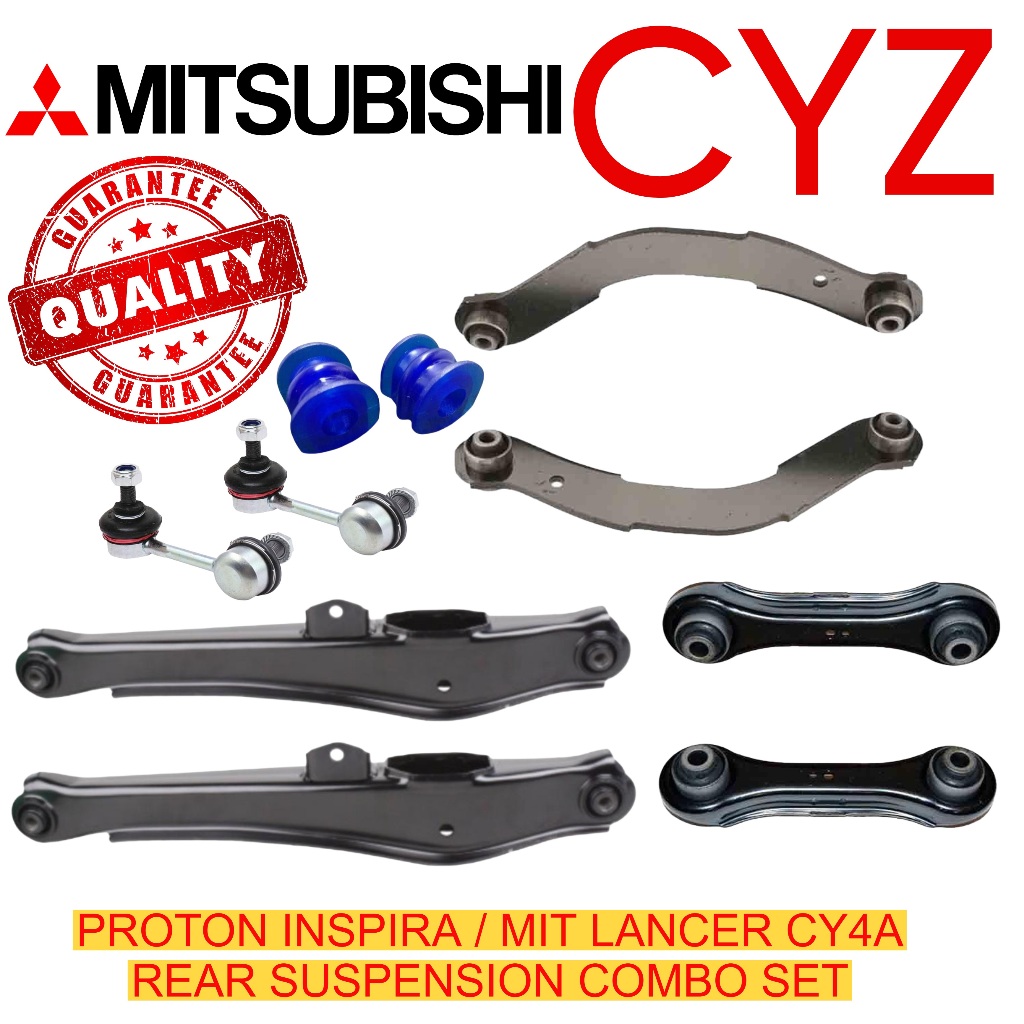10 Item Rear Suspension Combo Set Proton Inspira Mit Lancer CY4A Rear ...