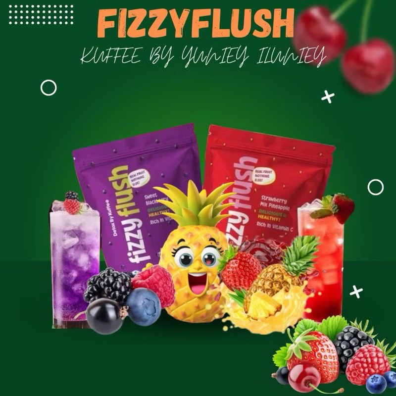 🔥READY STOK FIZZY FLUSH AND KUFEE🔥 | Shopee Malaysia