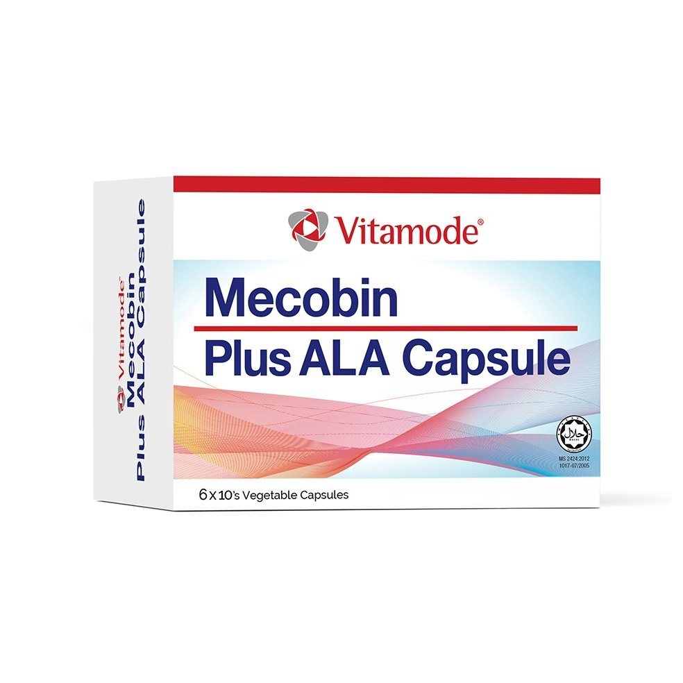 Vitamode Mecobin Plus ALA Capsule 60's (EXP: April 2027) | Shopee Malaysia
