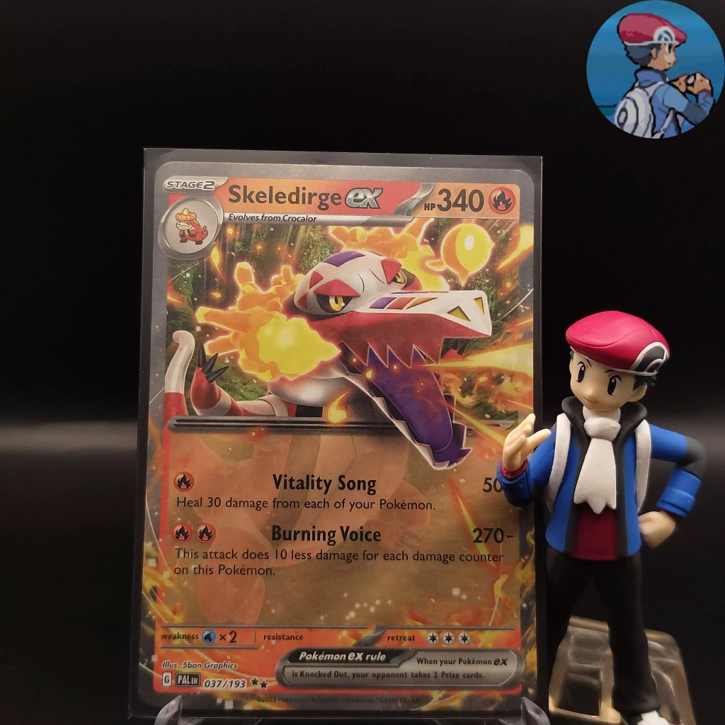 Skeledirge ex - 037/193 - Paldea Evolved | Shopee Malaysia