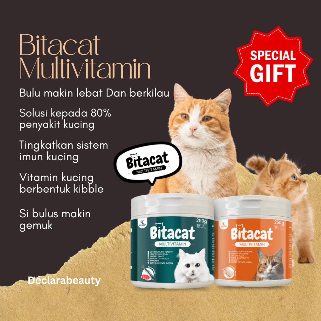 BITACAT MULTIVITAMIN ORIGINAL HQ💯+ FREEGIFT💯 | Shopee Malaysia