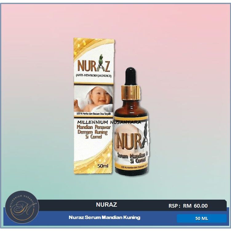 Nuraz Serum Mandian Kuning Si Comel 50ml | Shopee Malaysia