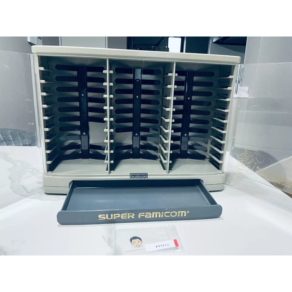 Super Famicom Cartridge Case 30 Storage Super Mario World Nintendo SFC ...