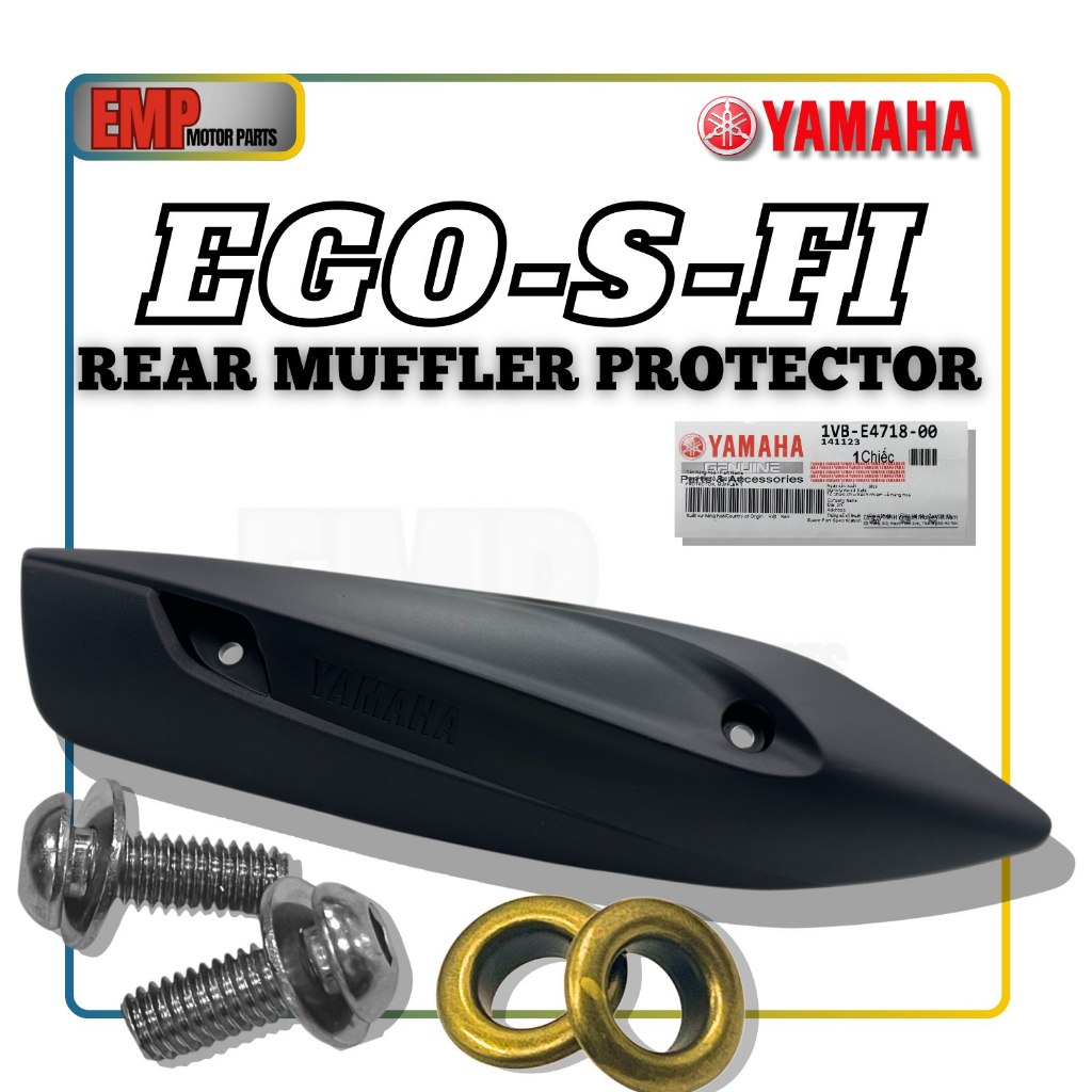 REAR MUFFLER PROTECTOR EGO-S FI 1VB EXHAUST COVER EGO S FI MUFFLER ...