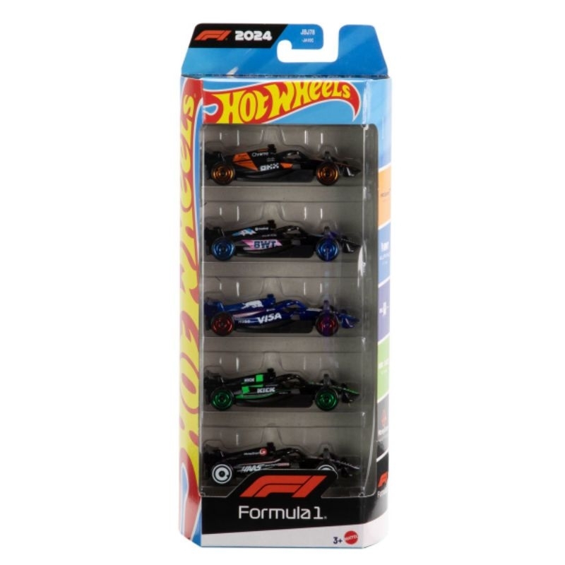 (PREORDER) Hot Wheels Formula 1 5-pack F1 2024 | Shopee Malaysia