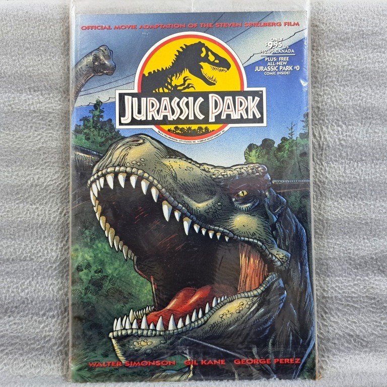 Jurassic Park #0 (Topps Comics) I-P (Walter Simonson, Mike DeCarlo) HTF ...