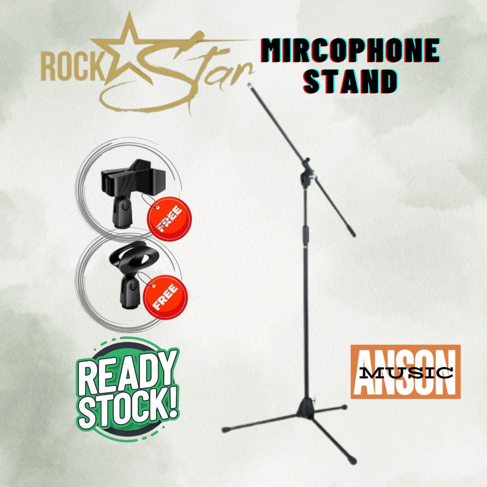 RockStar Mic Stand Microphone Stand Boom Floor-type Microphones ...