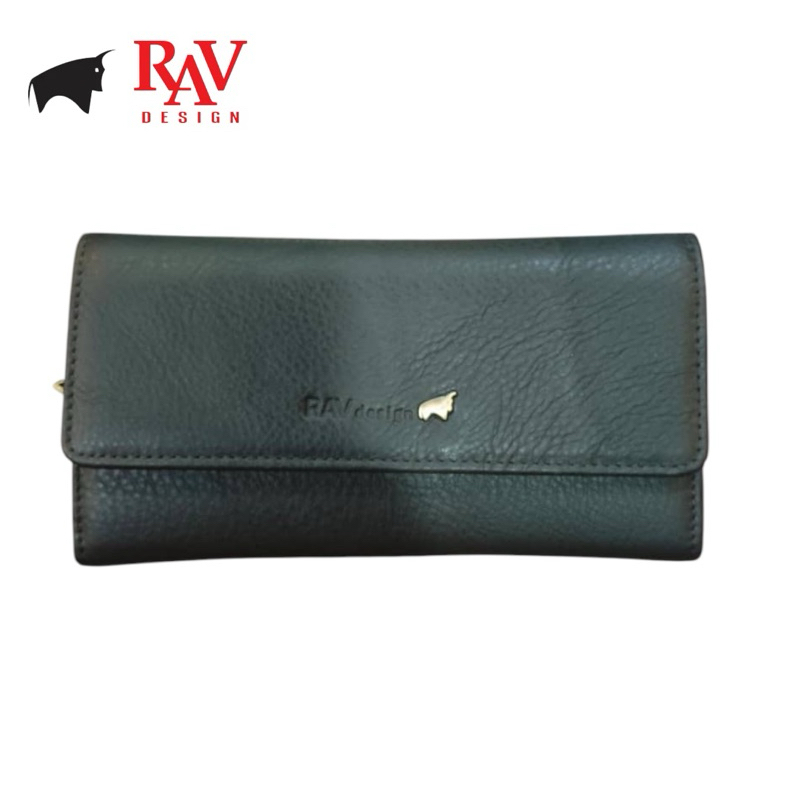 RAV DESIGN Leather Long Wallet YRW473-G3 with RFID | Shopee Malaysia