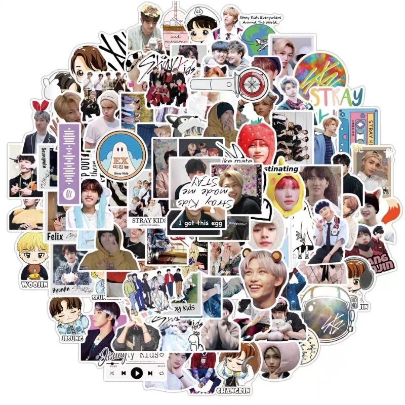 10 PCS Stray Kids Skz Skzoo Kpop Cute Sticker DIY Decorative Mobile ...