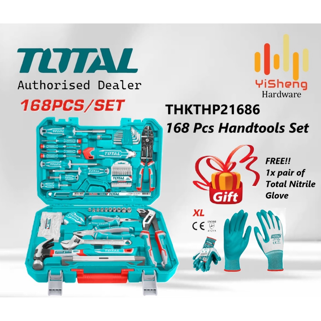 Total 168pcs/ 32pcs Handtools Set (THKTHP21686 /THKTHP20326) /Tools ...