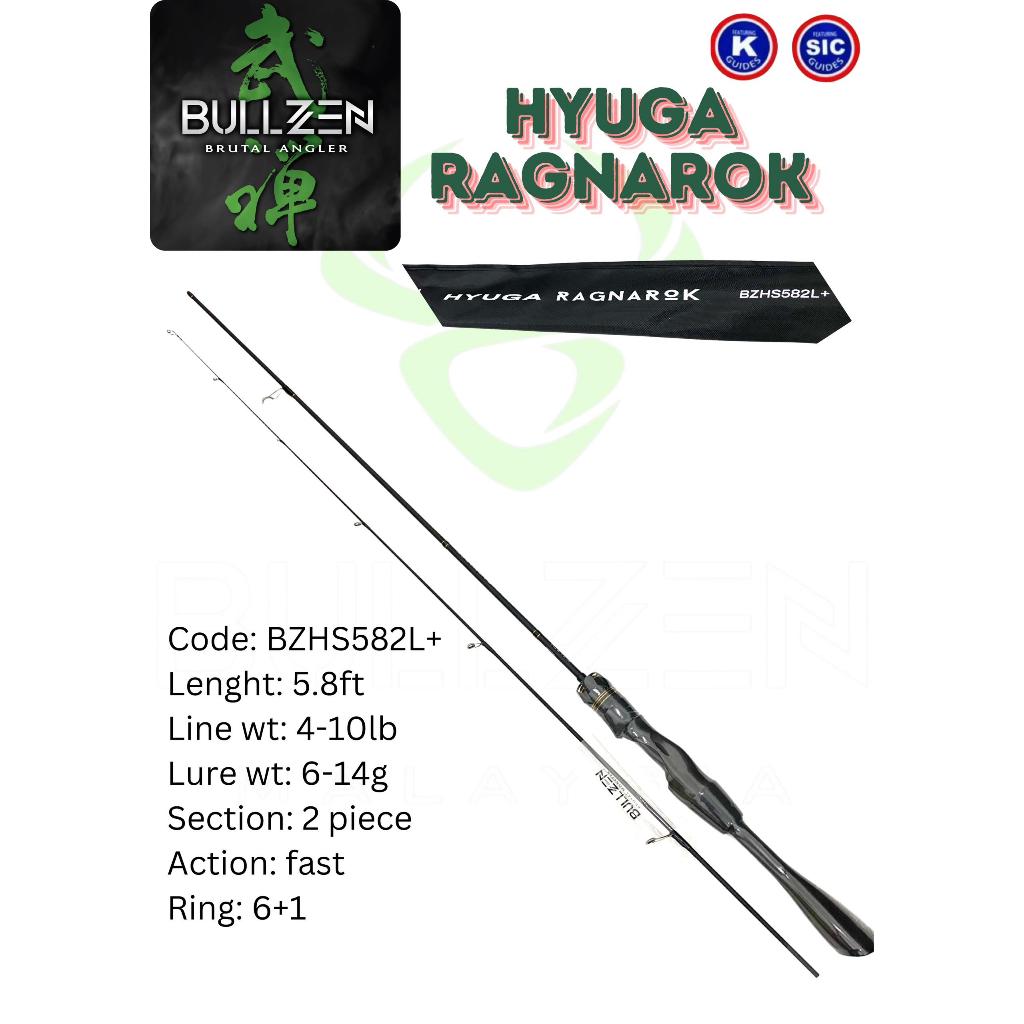 2025 New BULLZEN HYUGA RAGNAROK Solid Carbon Single Hand Baitcast ...