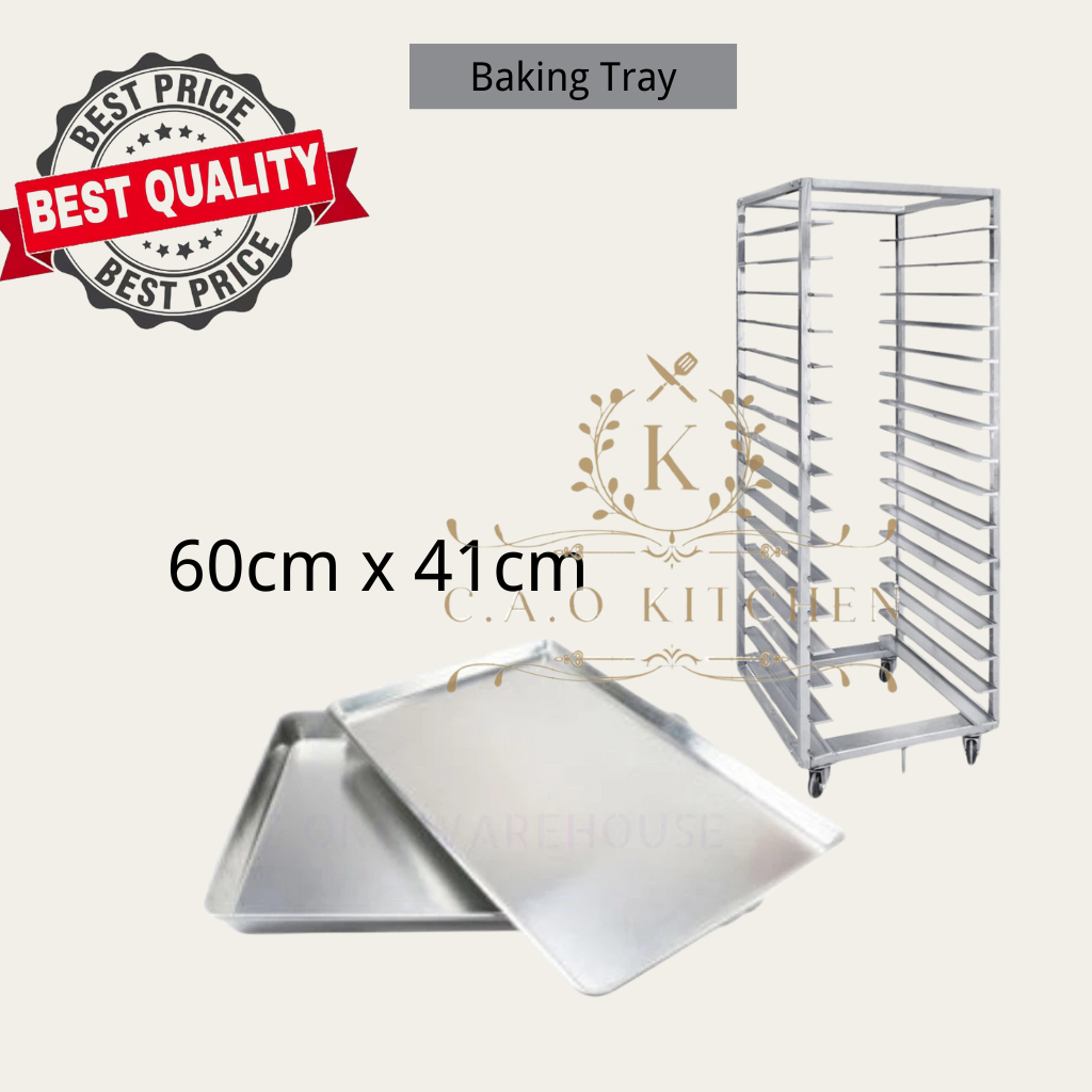 ALUMINIUM BAKING TRAY / OVEN SHEET PAN / DULANG PEMBAKAR ALUMINIUM ...