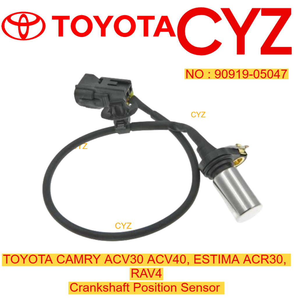 Crankshaft Position Sensor TOYOTA CAMRY ACV30 ACV40, ESTIMA ACR30, RAV4 ...